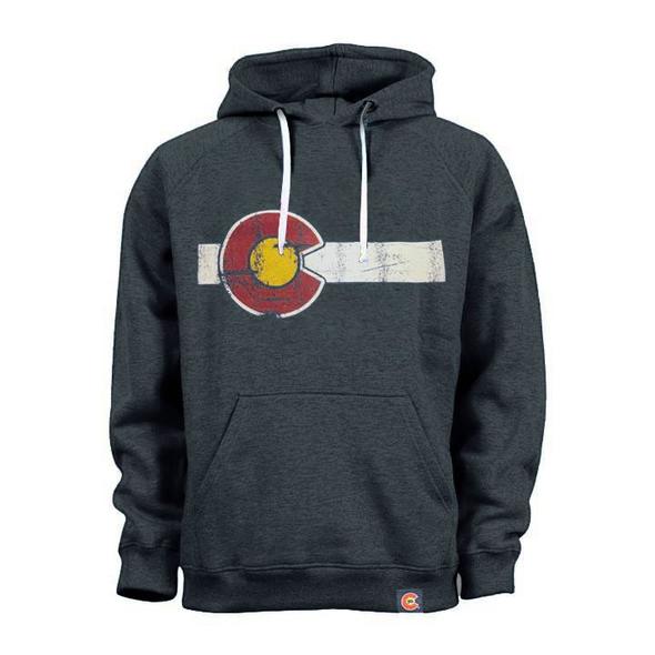 Classic Colorado Flag Pullover Hoodie — Crafted in Colorado